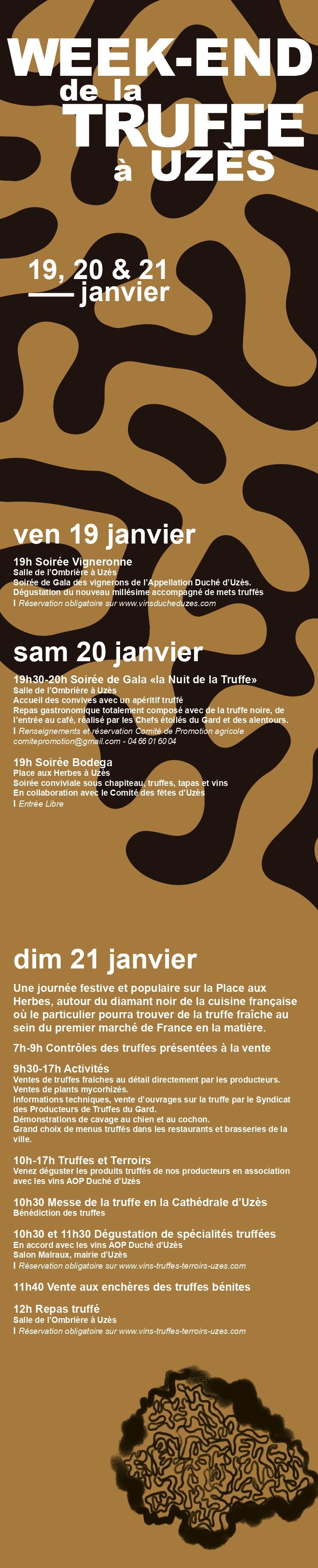 Le Weekend de la Truffe – Comité de Promotion des Produits Agricoles d'Uzès